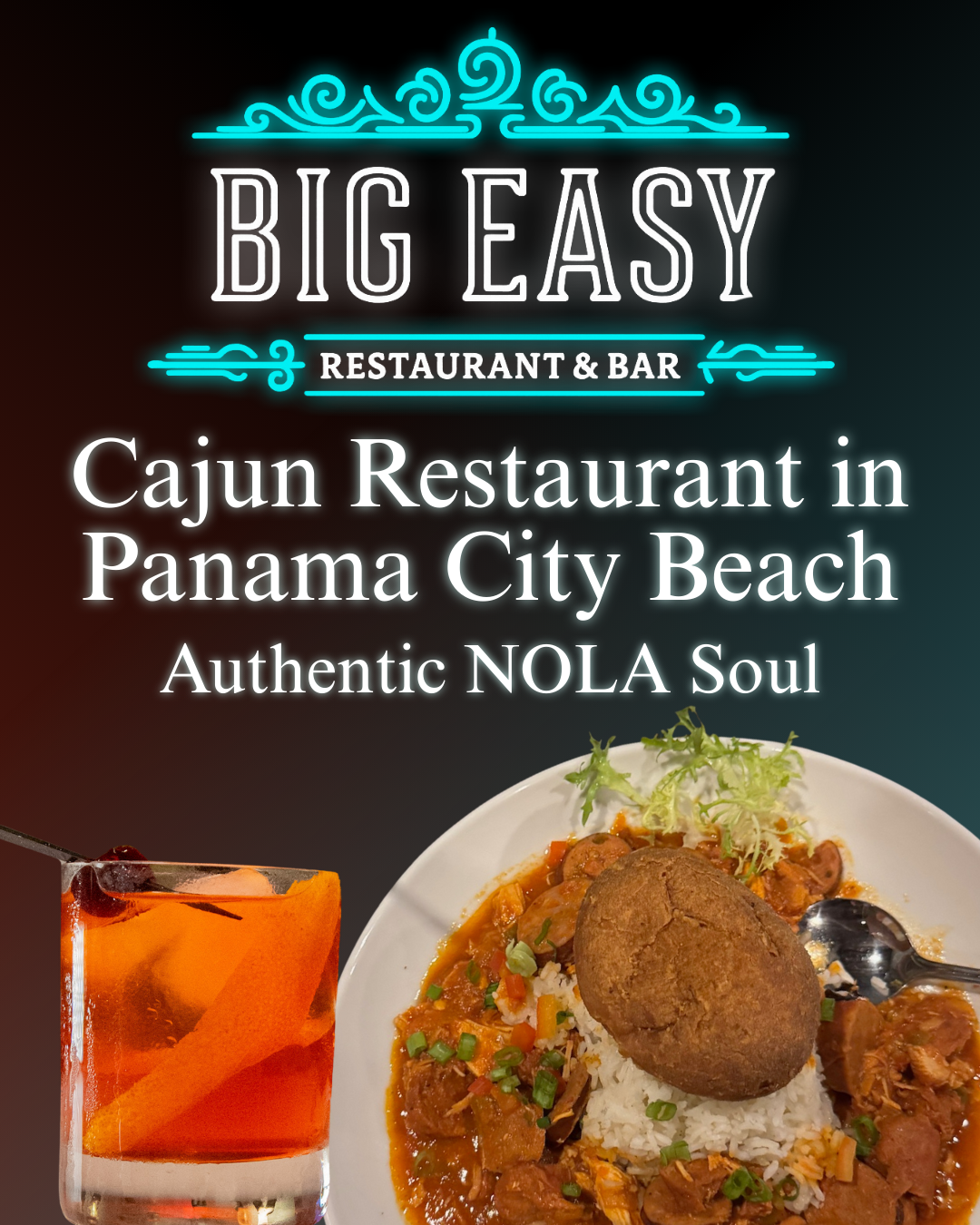 Cajun Restaurant Panama City Beach: Authentic NOLA Soul & Spirits